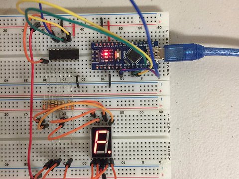 7 Segment LED Displays 102 -- Using a Shift Register - Hackster.io