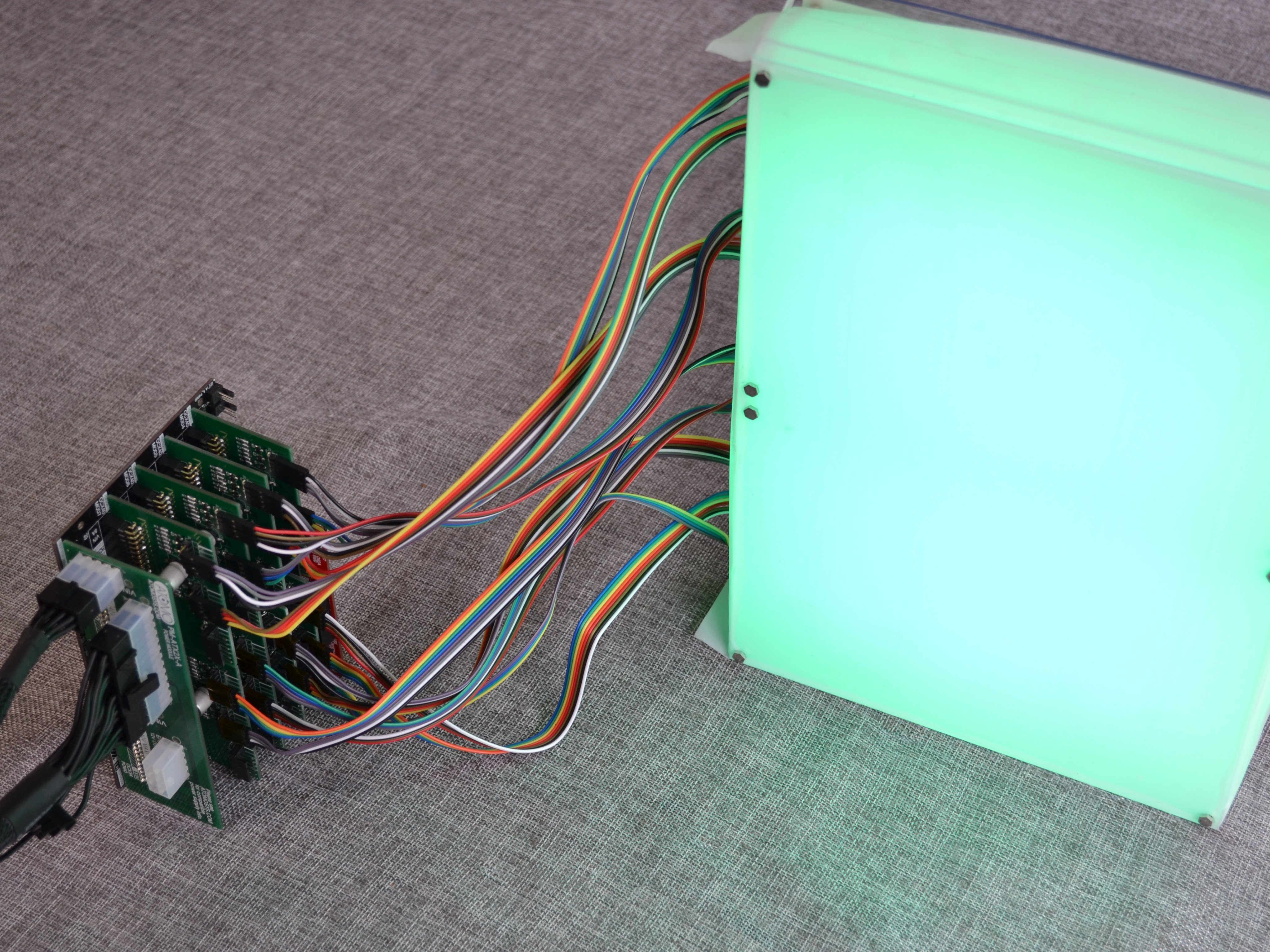Modular 4 X 4 RGB LED Touch Panel - Hackster.io