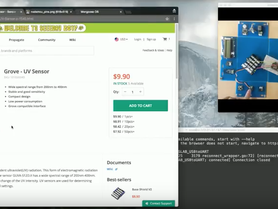 ESP8266 & Seeed UV Sensor - Setup in Under 2 Mins - Hackster.io