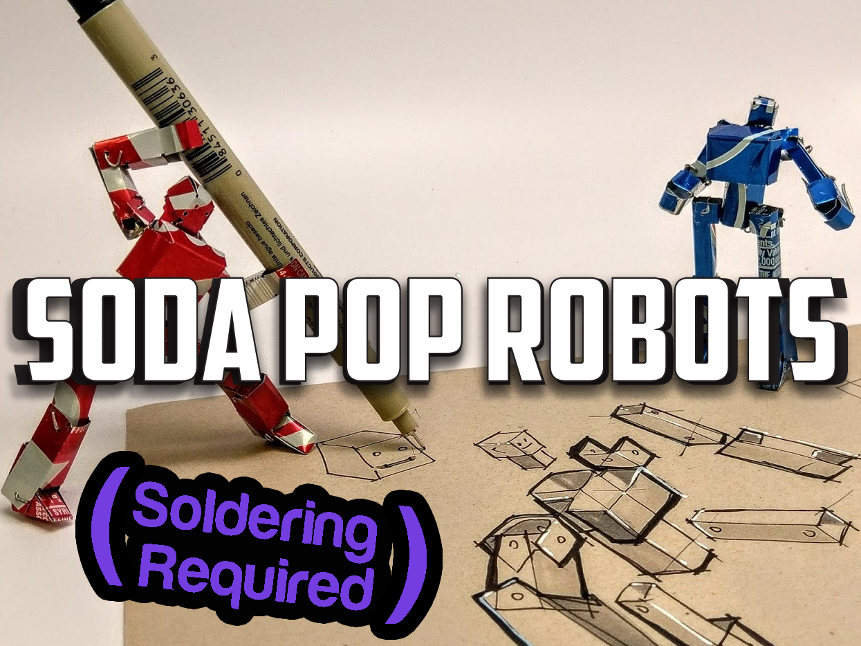 Recycled Robot Action Figures - Hackster.io