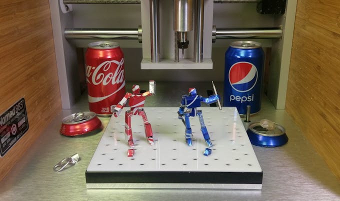 Recycled Robot Action Figures - Hackster.io