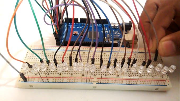 Uv Meter Music Visualizer 1 With Arduino Arduino Project Hub