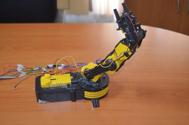 Robotic Arm Control Using Bluetooth Arduino And Android