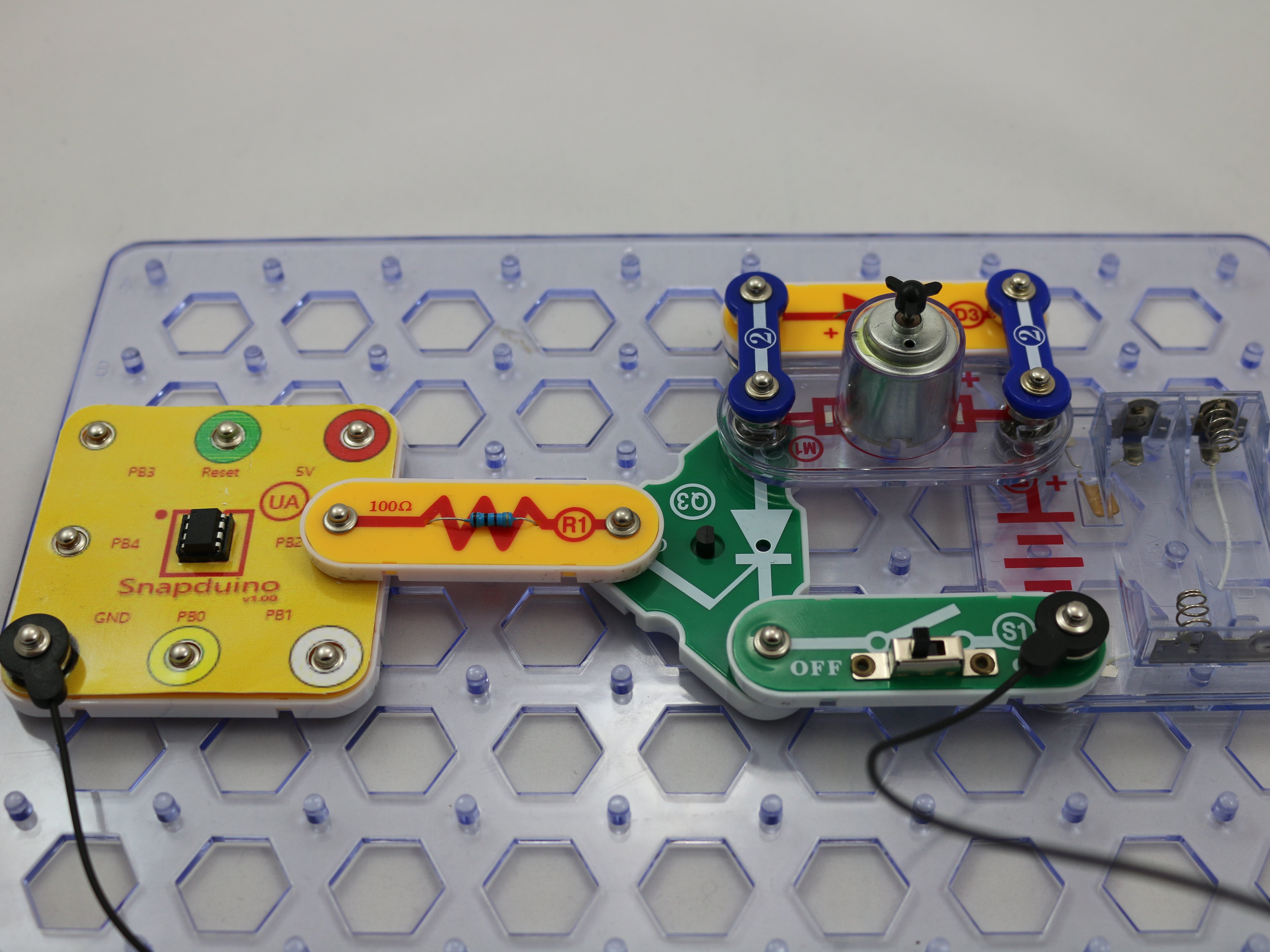 Snap Circuits® - Snapduino SCR Motor - Hackster.io