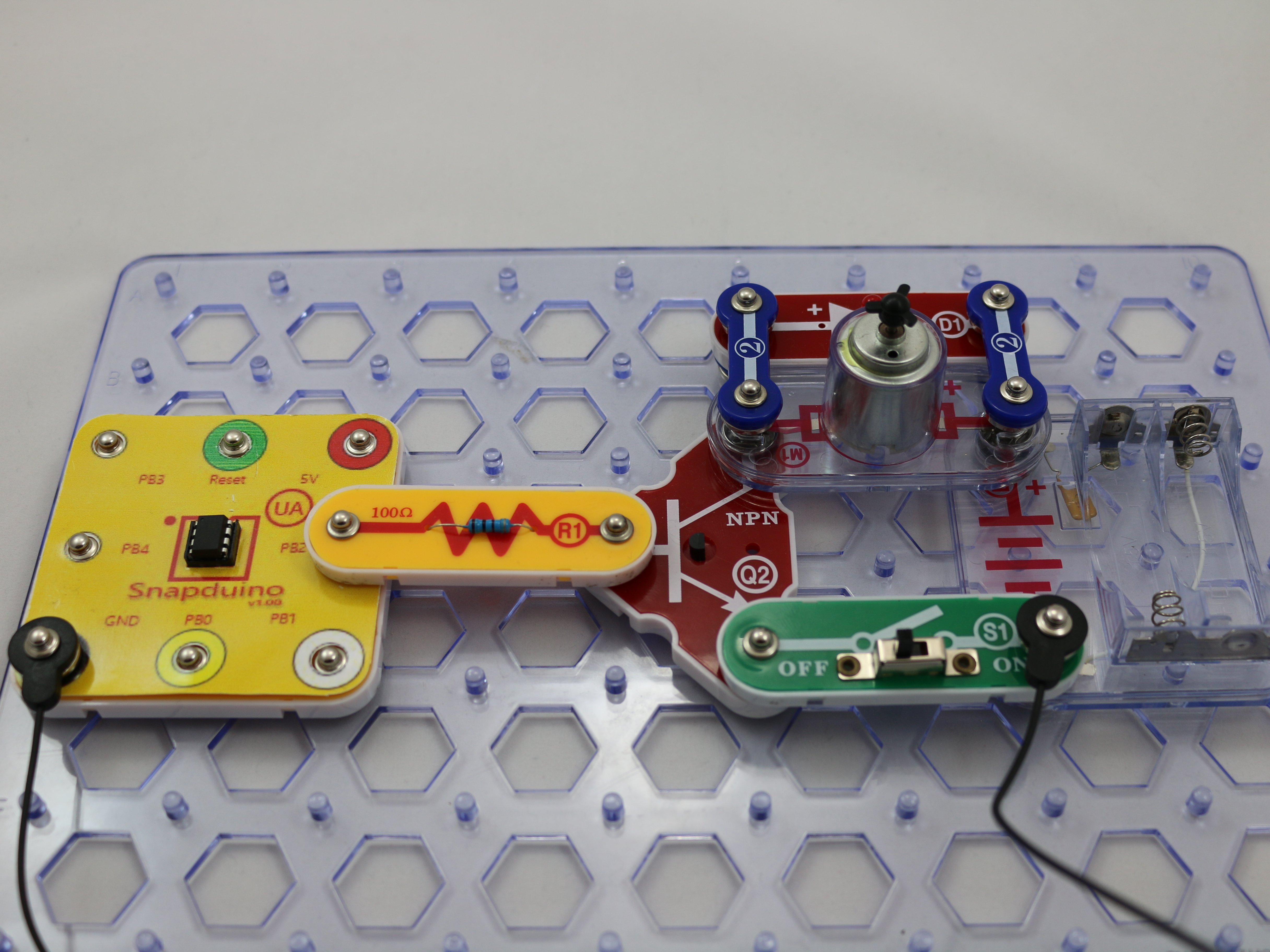Snap Circuits® - Snapduino Motor Back Current - Hackster.io