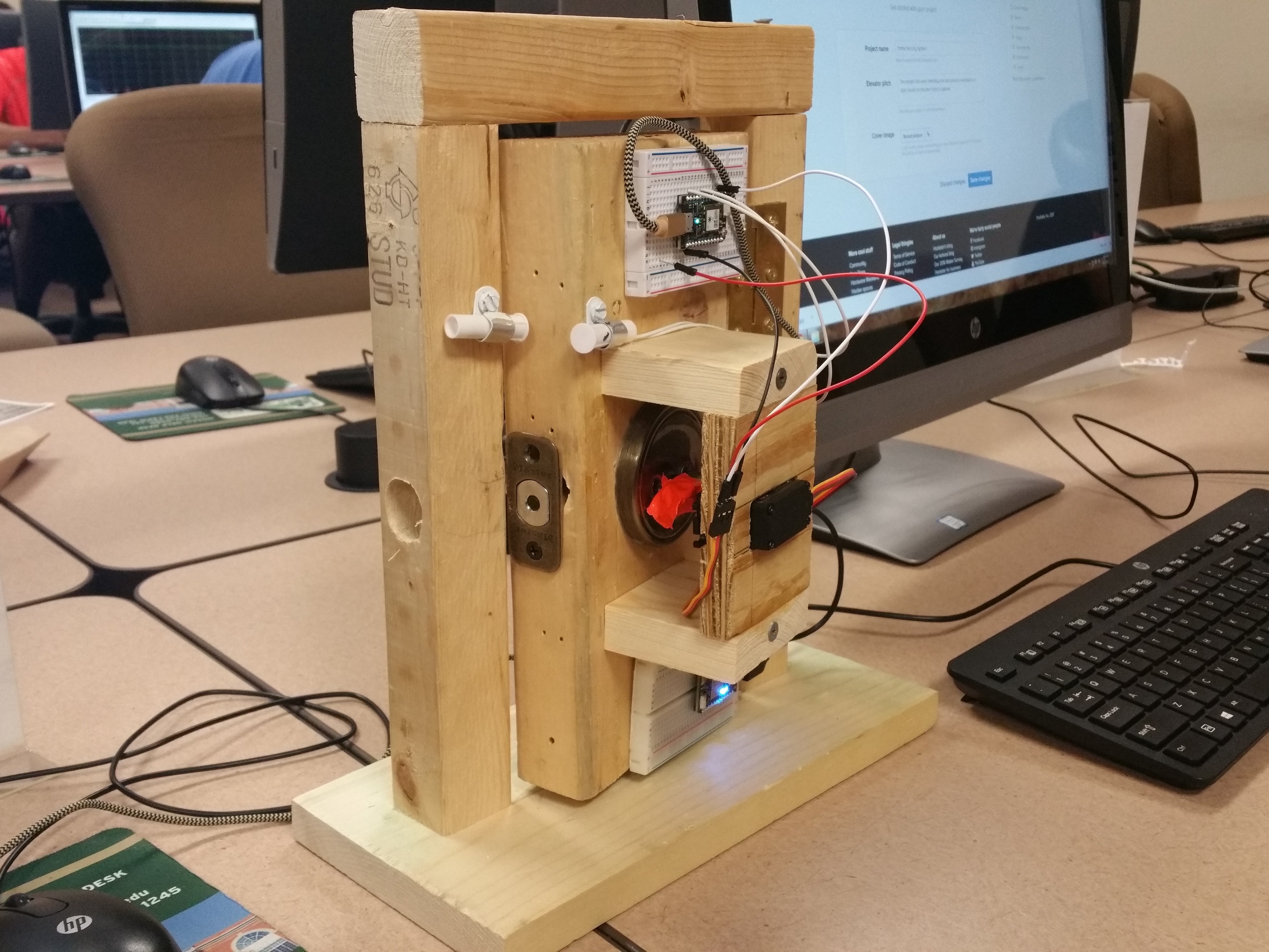 Home Security System - Hackster.io