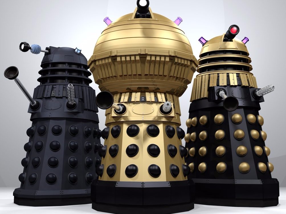 Daleks Through The Ages