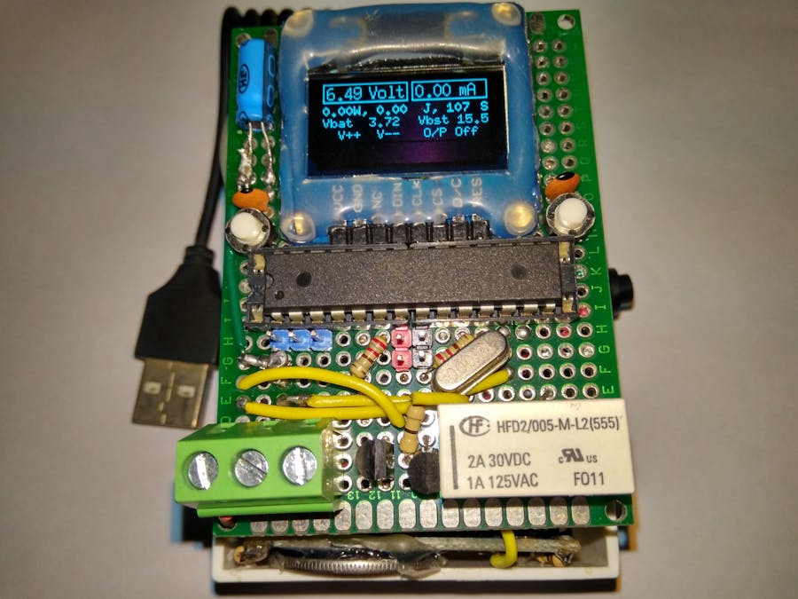 Programmable Pocket Power Supply With Oled Display Arduino Project Hub