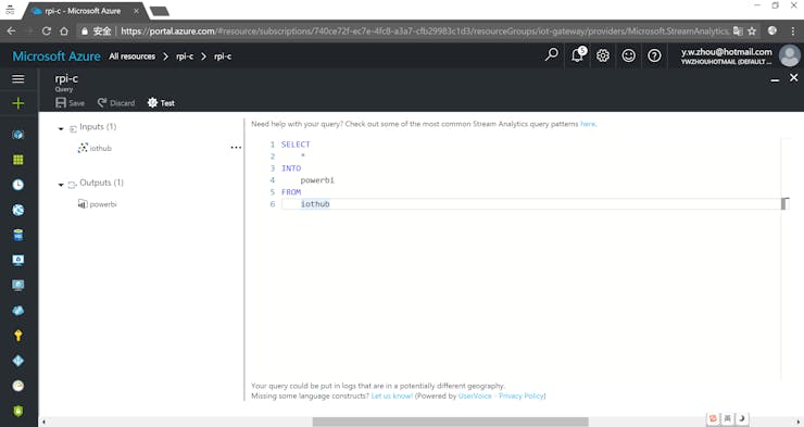 Data visualization in Power BI with BME280 + Raspberry Pi - Hackster.io