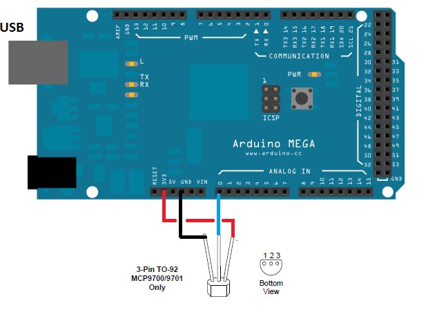 Active Sensor Thermometer Arduino Project Hub 1020
