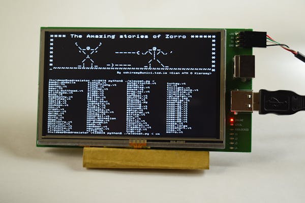 diy-VT100: A Miniature Hardware Terminal - Hackster.io