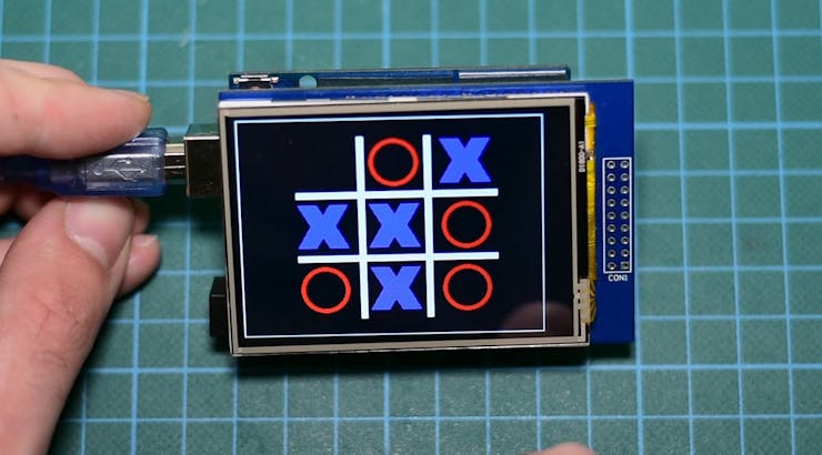 Arduino Touch Tic-Tac-Toe Game - Hackster.io