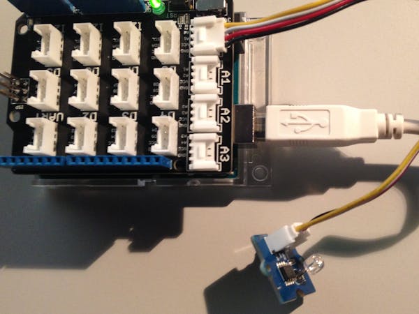 Grove Introduction In A Light Sensor Arduino Project Hub 