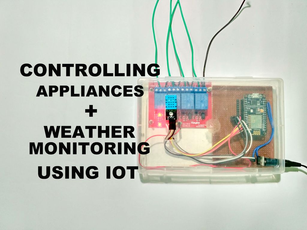 Build IoT Device to Control Appliances and Monitor Weather - Hackster.io