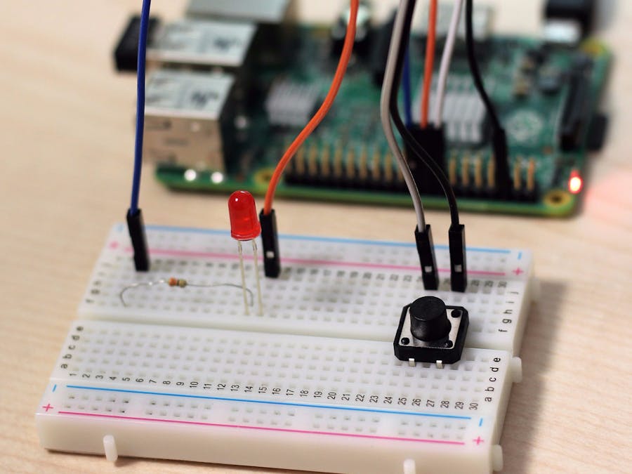 Push Button with Raspberry Pi - Hackster.io Push Button with Raspberry Pi - Hackster.io