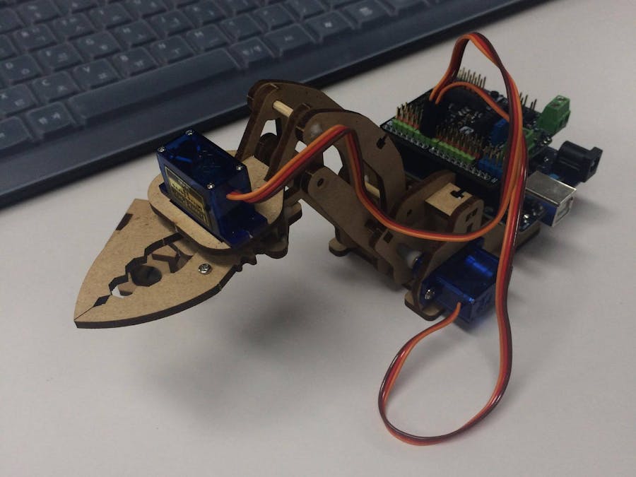 robot arm(arduino 101) TEAM√3 - Arduino Project Hub