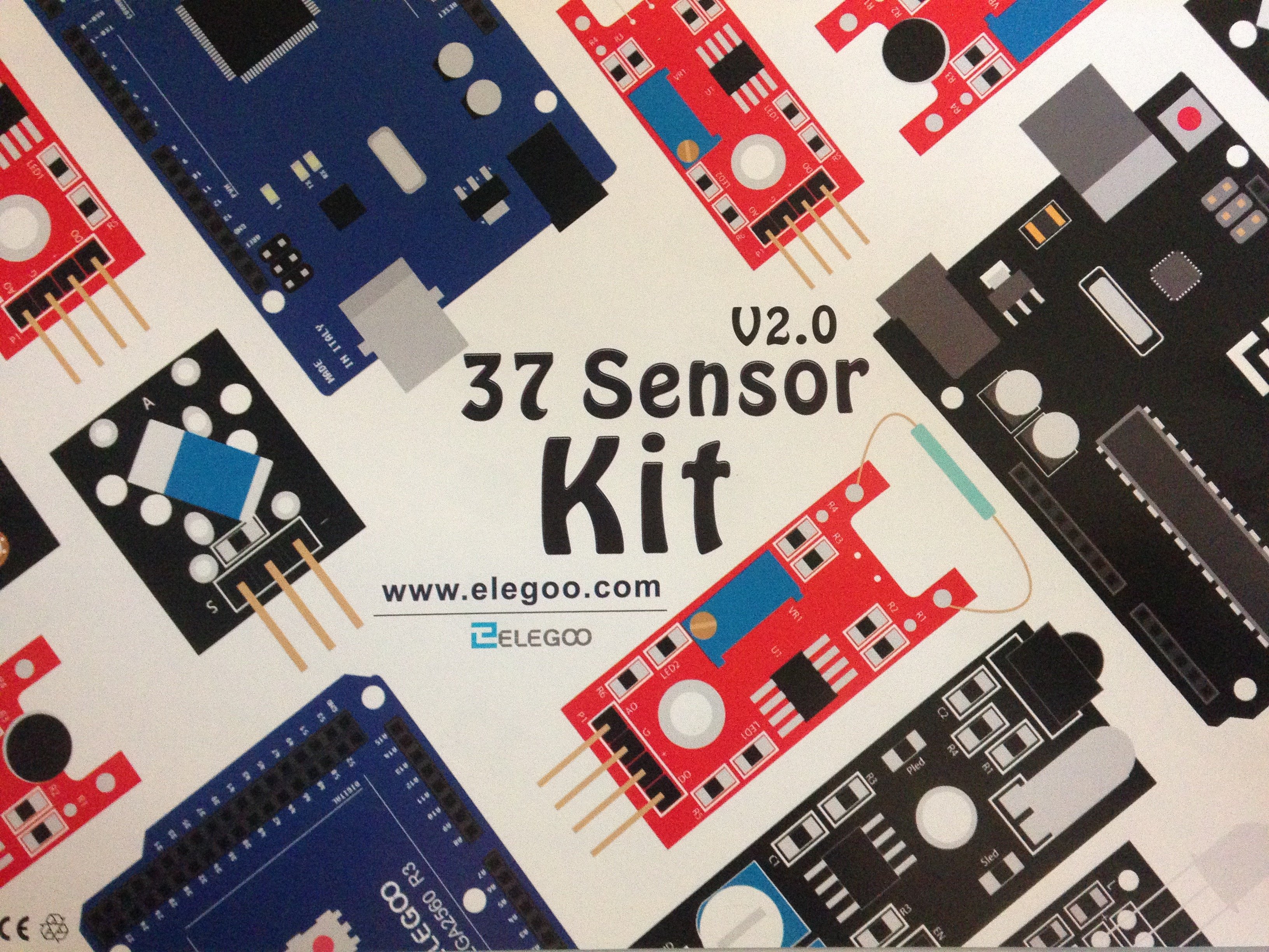 First test: 37 Sensor Kit v2.0 from Elegoo - 6/37 - Part 2 - Hackster.io