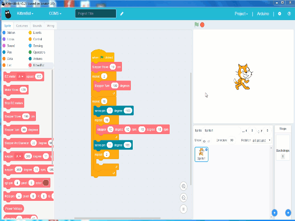 Graphical Programming Drawing Robot On The Wall - Hackster.io