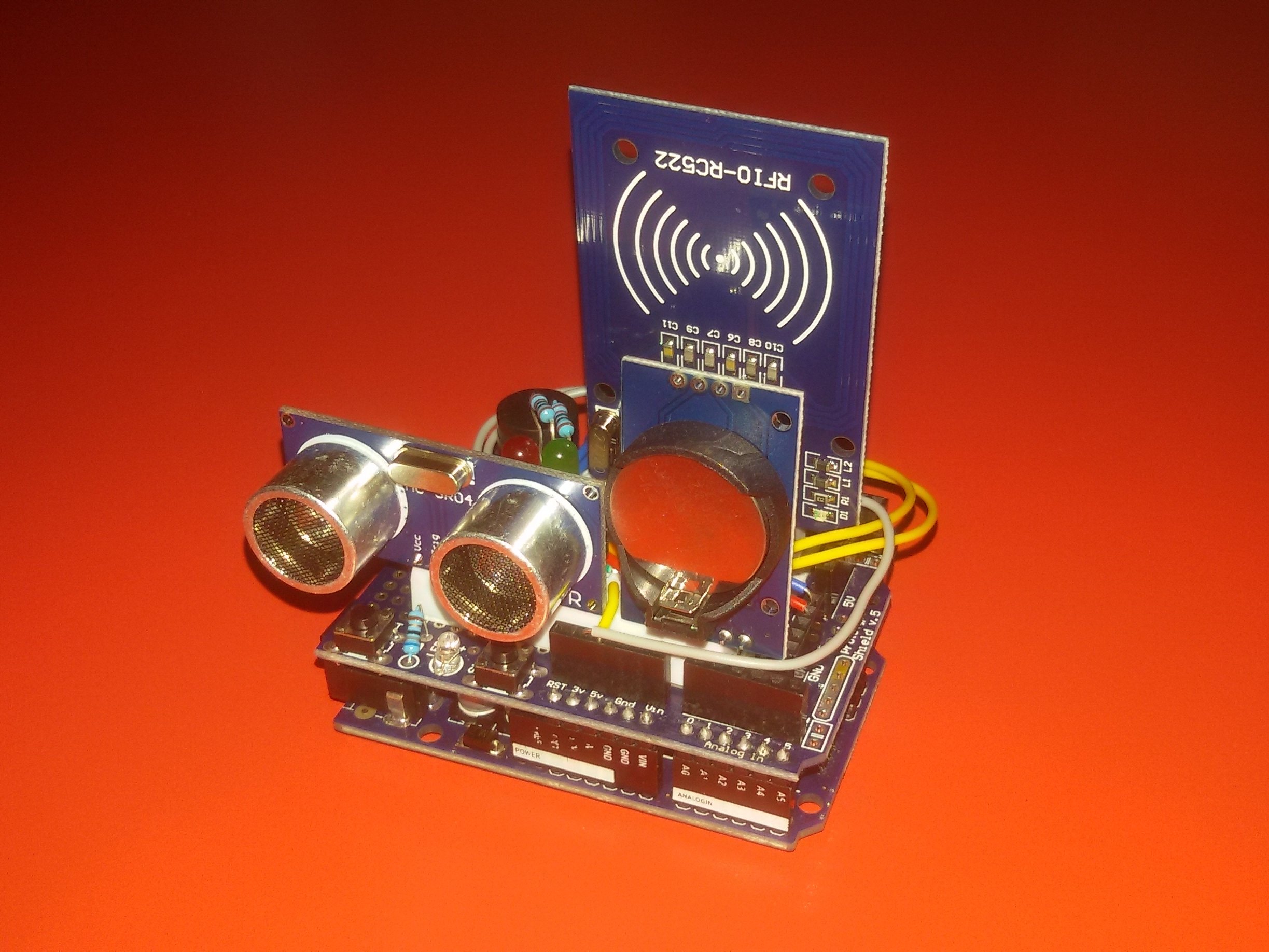 A Very Compact Alarm with Card Reader and Real-Time Clock - Hackster.io