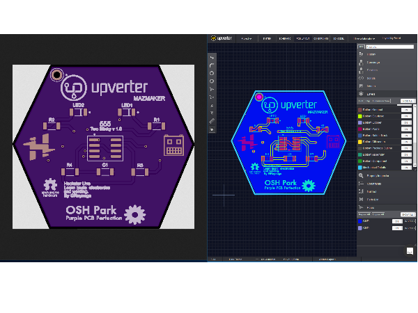 Create a Custom Shaped (Outline) PCB with Upverter - Hackster.io