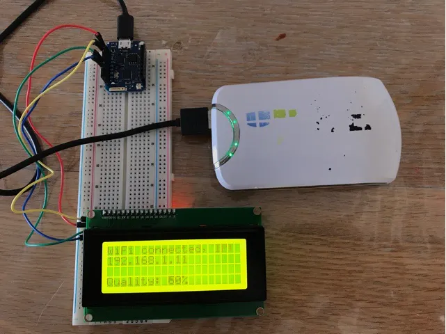 Arduino WiFi Quality Signal Display - Hackster.io