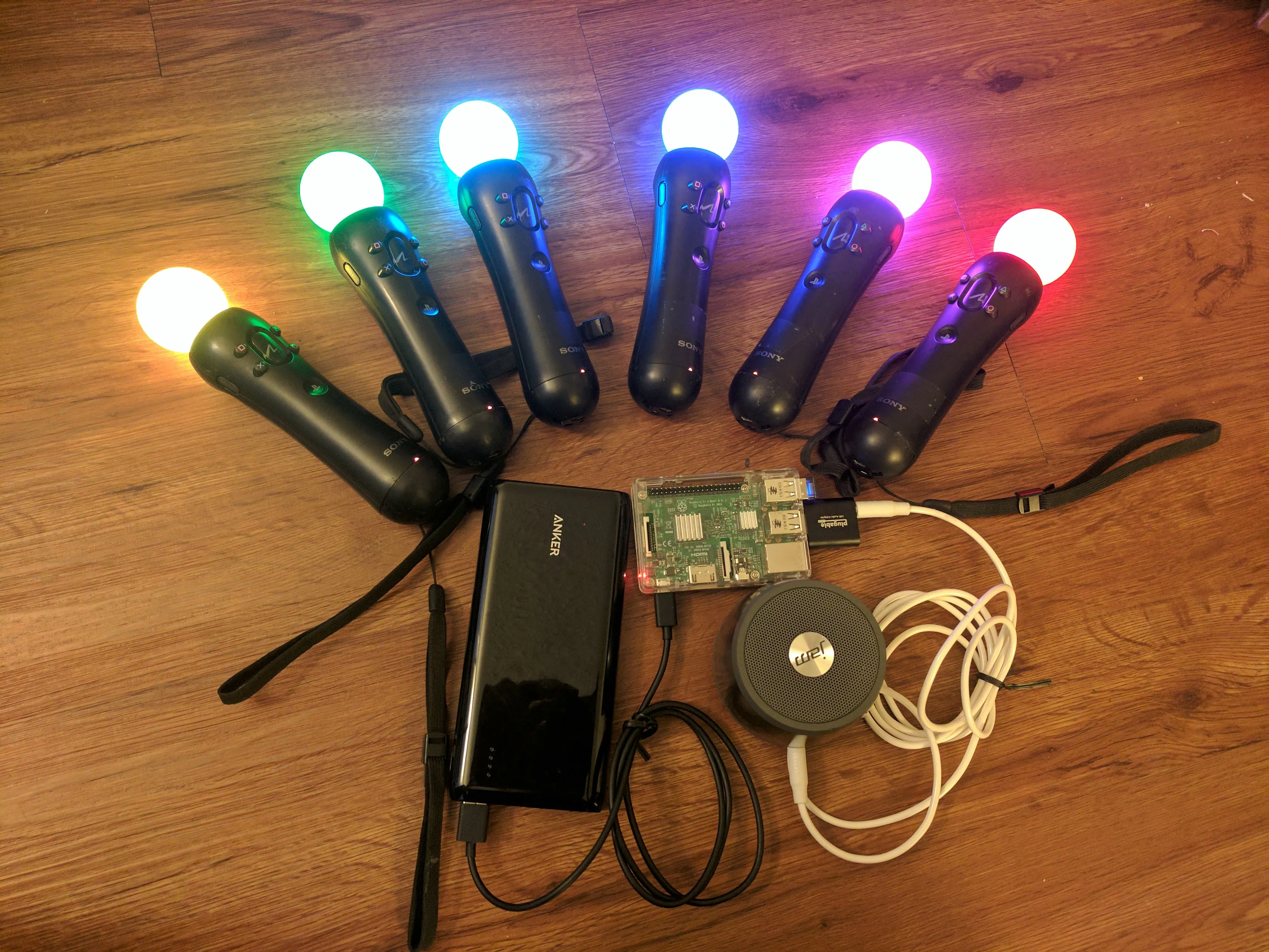 Raspberry Pi JS Joust - Hackster.io