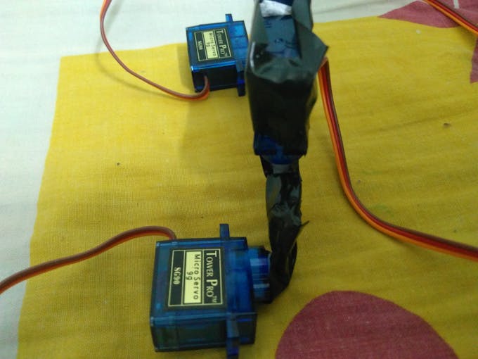 Circuit Diagram Biped Arduino Robot