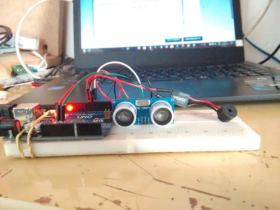Parking Sensor With Arduino Arduino Project Hub