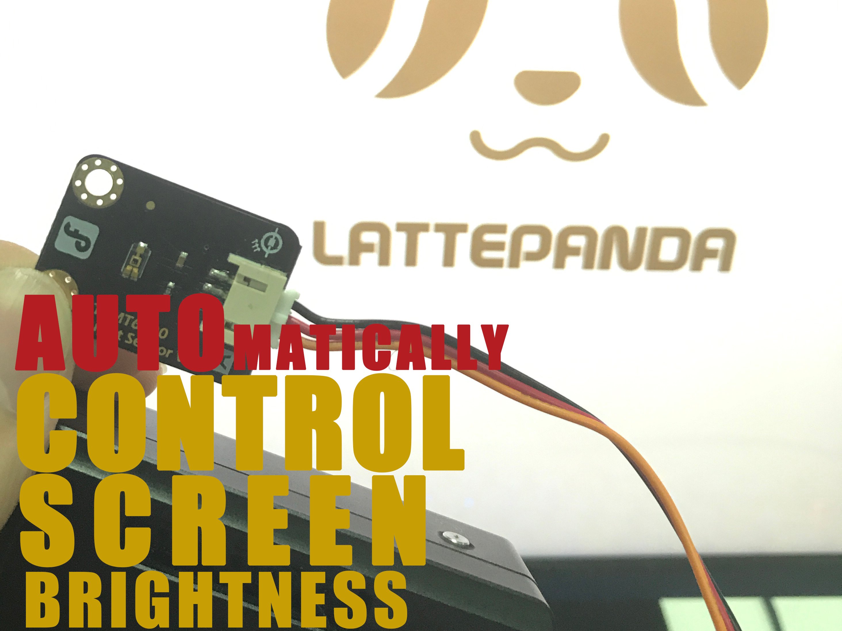 [Tutorial] Control the Screen Brightness Automatically - Hackster.io