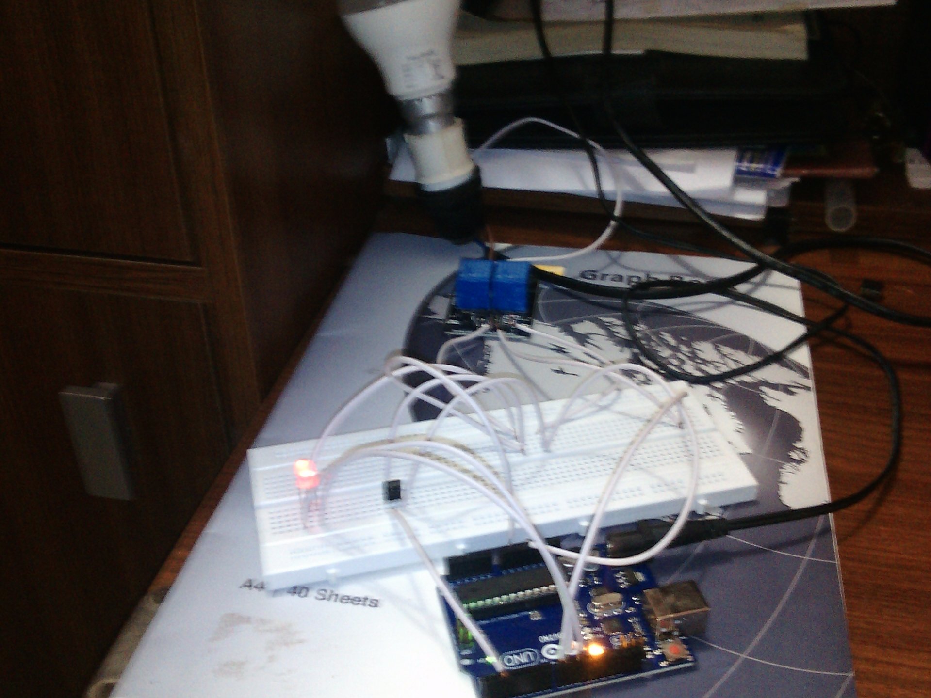 Remote Controlled Bulb With Arduino - Hackster.io