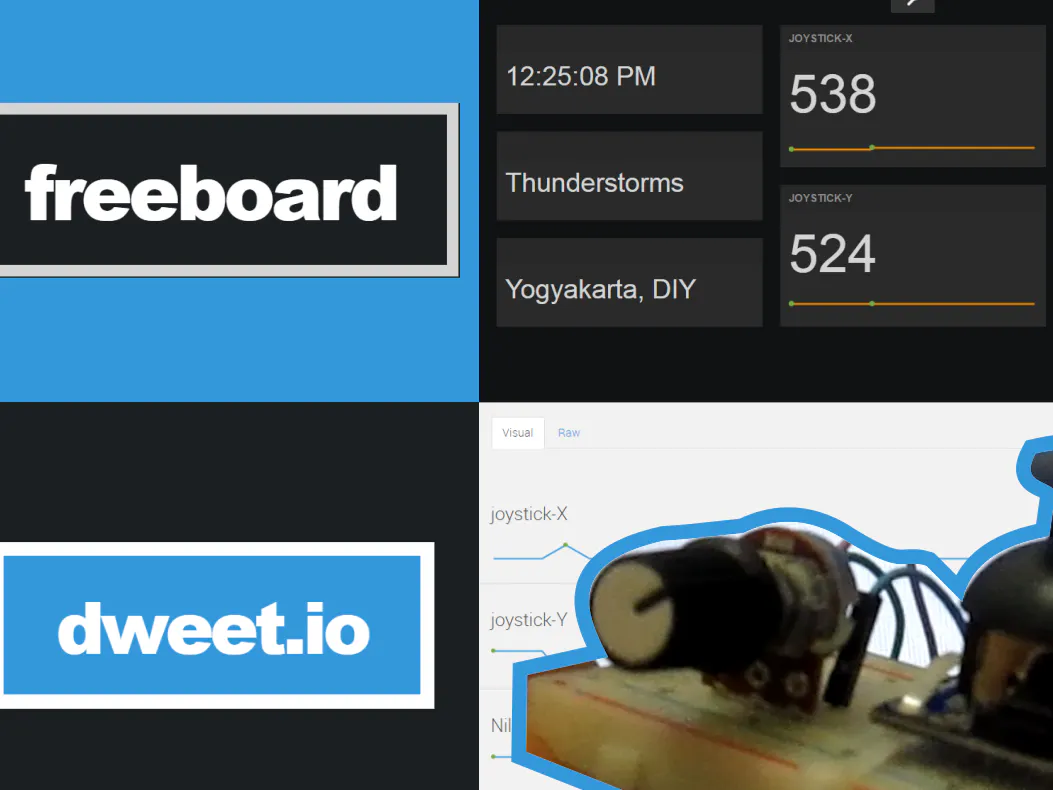 NodeMCU, Dweet.io & Freeboard.io - Hackster.io