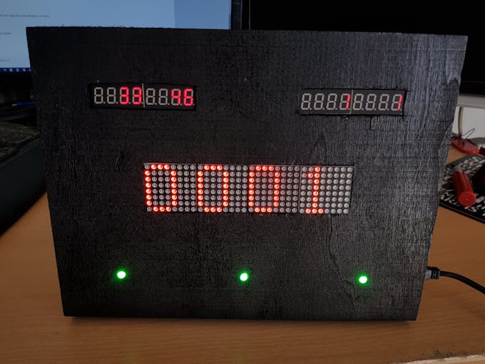 Arduino Live Wifi Web Scoreboard Arduino Project Hub