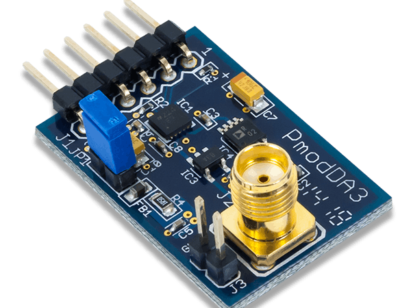 Using The Pmod Da3 With Arduino Uno Arduino Project Hub