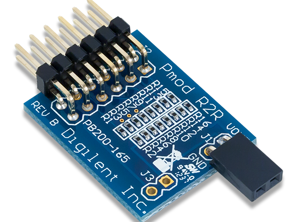 Using the Pmod R2R with Arduino Uno - Hackster.io