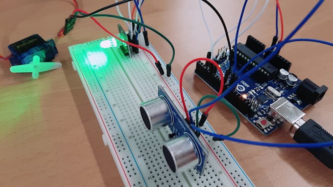 Innovation Lab #16 Ultrasonic_Servo Motor_RGB LED - Arduino Project Hub