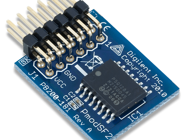 Using The Pmod Sf2 With Arduino Uno Arduino Project Hub