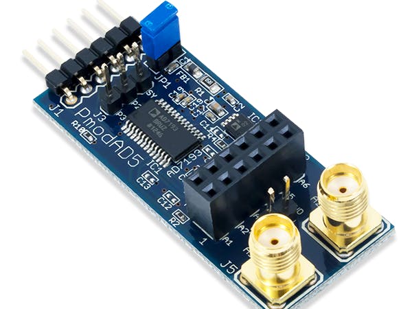 Using The Pmod Ad5 With Arduino Uno