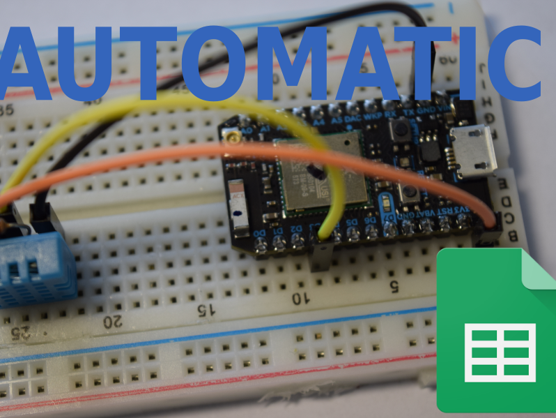 Log Data to Google Sheet Particle Photon - Hackster.io