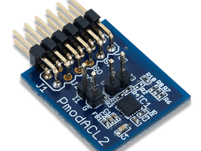 Using the Pmod ACL2 with Arduino Uno - Hackster.io