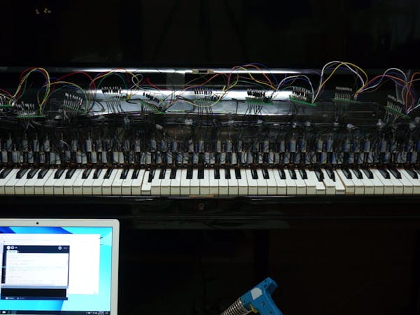 Arduino Controlled Piano Robot Pibot Arduino Project Hub 9336