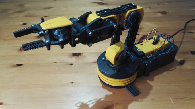 Raspberry Pi as a Robotic Arm Controller with Flick HAT - Hackster.io