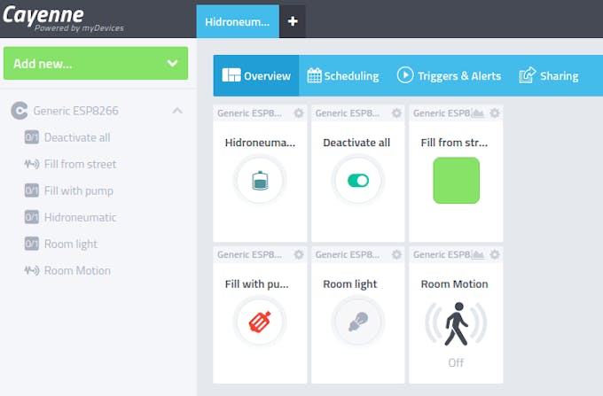 Home Hidroneumatic Controlled by ESP8266 + MQTT + Web App - Hackster.io
