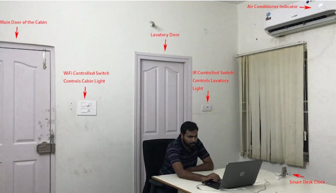 Smart Desk Clock - To Save Power Using IoT at Home & Office - Hackster.io