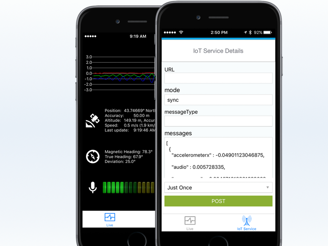 Stream Your iPhone’s Sensor Data to SAP Cloud Platform - Hackster.io