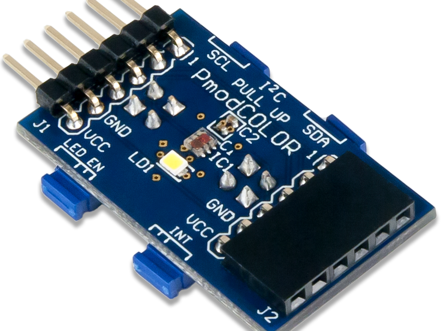 Displaying Color Readings with the Pmod COLOR and Python - Hackster.io