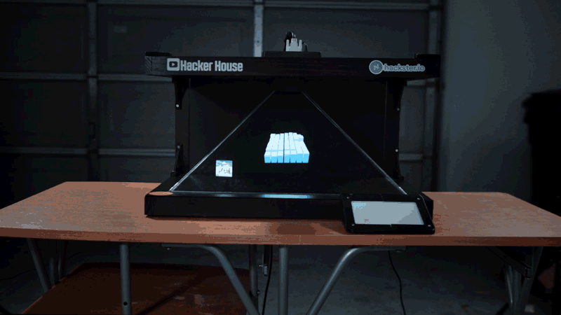 Holographic Audio Visualizer with Motion Control - Hackster.io