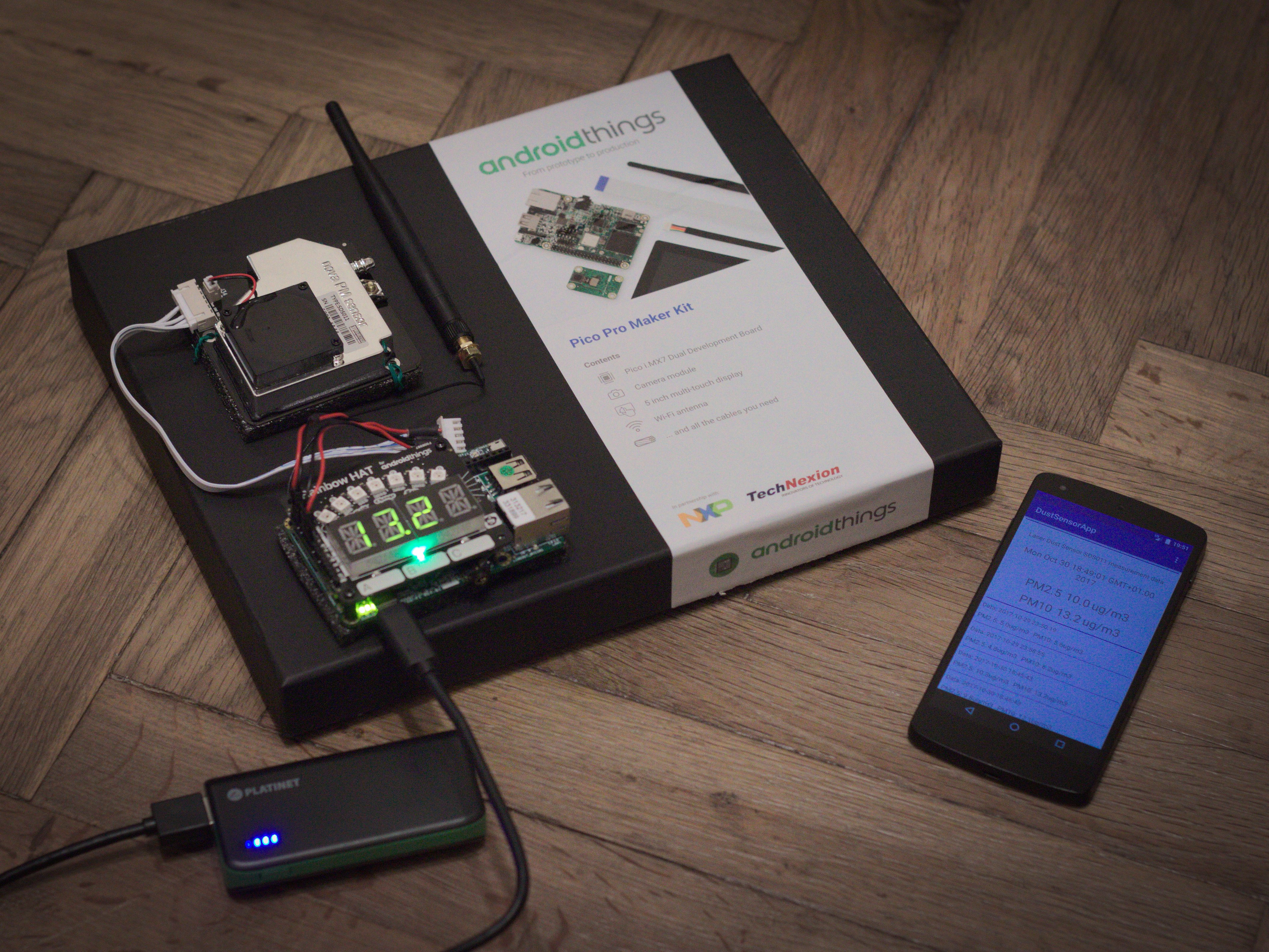 AIR POLLUTION DETECTOR WITH FIREBASE CLUD ACCESS - Hackster.io