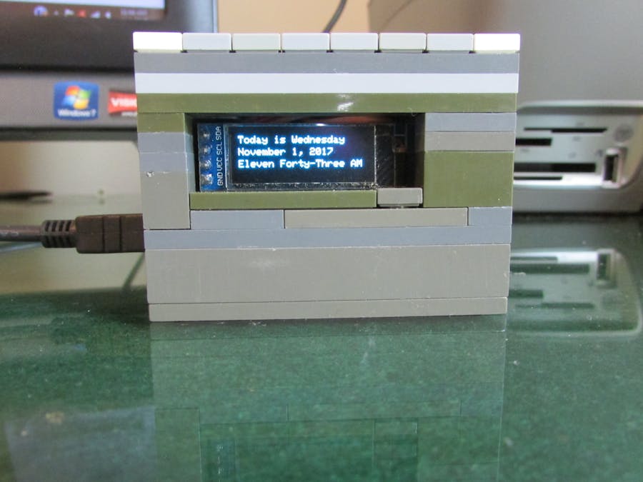 Arduino to-the-minute word clock OLED Display - Arduino Project Hub Arduino to-the-minute word clock OLED Display - Arduino Project Hub