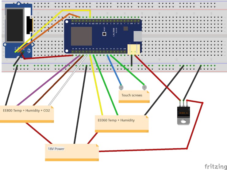 ESP32 BLE environmental gatt server - Hackster.io