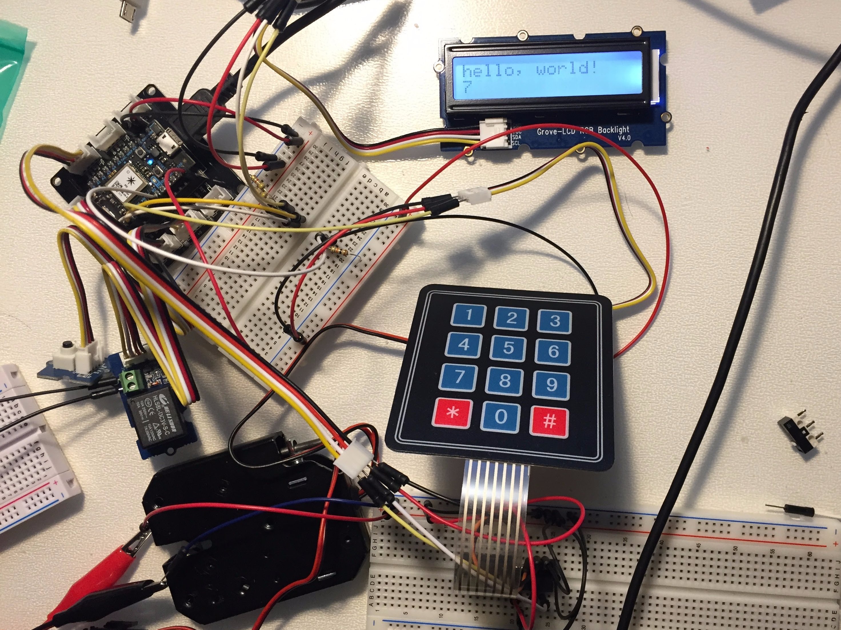 Particle Photon + Matrix Keypad + LCD using I2C - Hackster.io